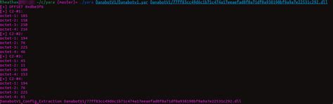 Configuration Extraction With Yara Theatha Technical Blog