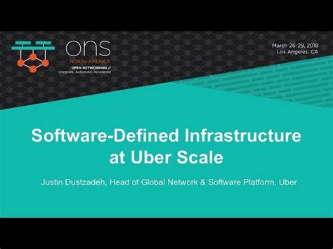 Free Video Software Defined Infrastructure At Uber Scale From Linux Foundation Class Central