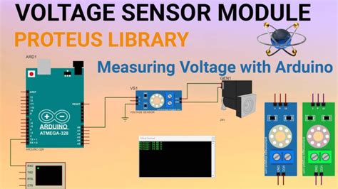 voltage sensor module 0 25v proteus library easy and enhance your