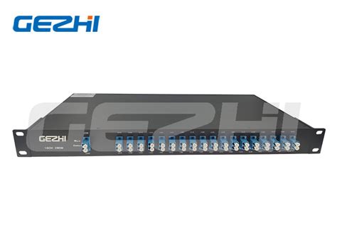 18 Channel CWDM Fiber Optics Multiplexers Duplex Fiber In 19 1U Rackmount Chassis