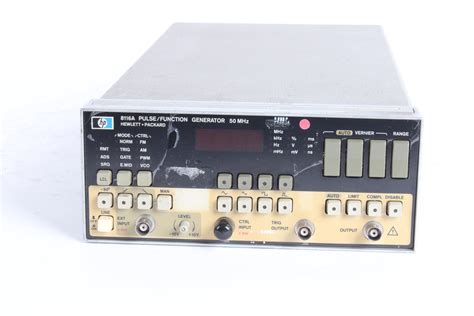 Hp Keysight Agilent 8116a Pulse Function Generator Error 51 Ntc Tech
