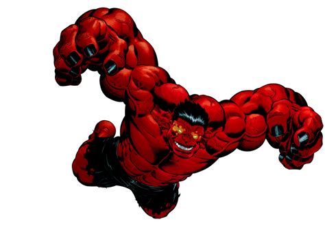 Red Hulk Render By Bobhertley On DeviantArt