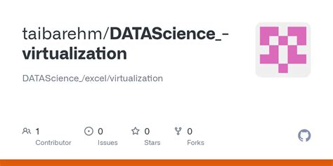 github taibarehm datascience virtualization datascience excel virtualization