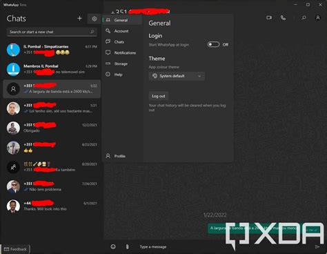 واتس‌اپ برای ویندوز به حالت تاریک یا Dark Mode مجهز خواهد شد دیجیاتو