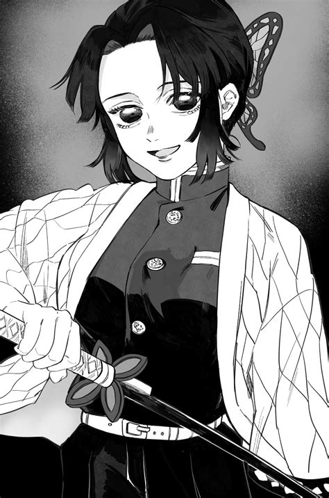 Kochou Shinobu Kimetsu No Yaiba Drawn By Cheeeeese0619 Danbooru