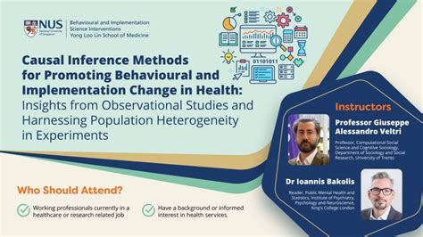 Course On Behavioural Interventions For Better Health Centre For