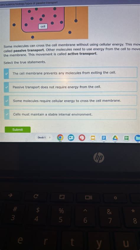 Some Molecules Can Cross The Cell Membrane Without Using Cellular Energy