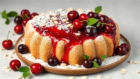 D Couvrez L Harmonie Des Saveurs Avec Notre Dessert Cerises Amandes
