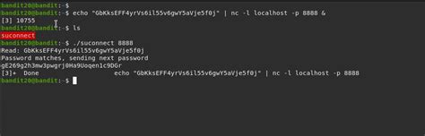 Overthewire Bandit Level 20 21 Ctfarena