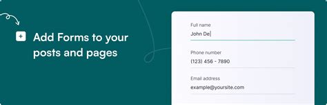 Gutena Forms Contact Forms Block Wordpress Plugin