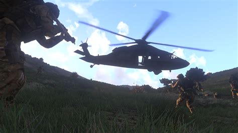 操縦席からuh 80 Ghost Hawkの貨物ドアを開閉可能にするスクリプト 弱者の日記 Arma 3 Modとアドオン紹介