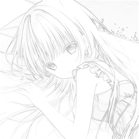 Aesthetic White Anime Pfp