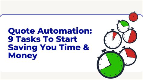 Quote Automation 9 Tasks To Start Saving You Time And Money Quoter