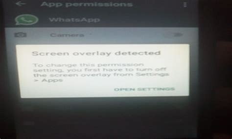 Solved Screen Overlay Detected In Android Phones