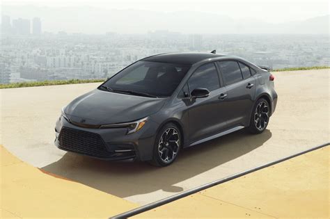 toyota corolla fx adds bigger infotainment screen lowered suspension