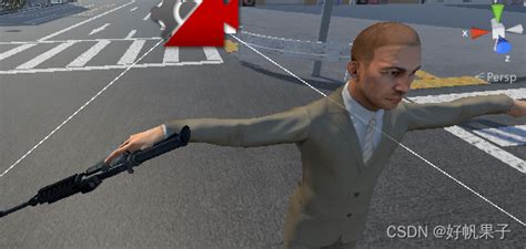 [unity] 使用 animation rigging 让角色双手正确持握枪械 unity怎么让人拿枪 csdn博客