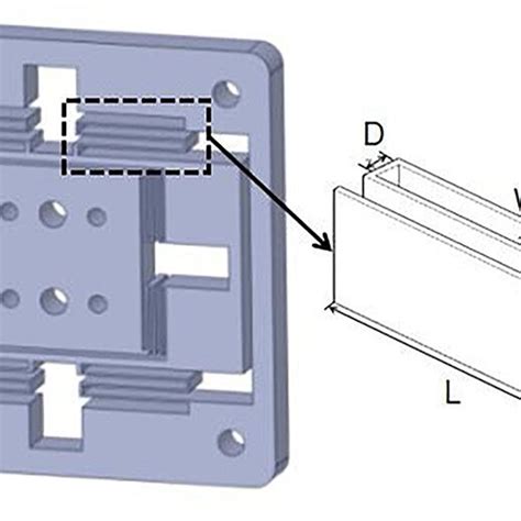 Structure Model Of Two Dimensional Piezoelectric Displacement Stage