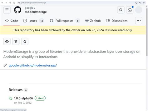 android modern storage is deprecated r mandroiddev