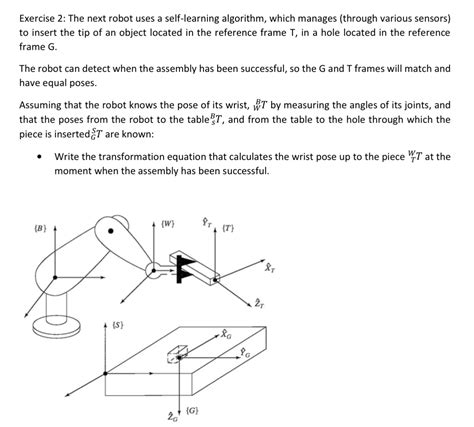 Solved Exercise 2 The Next Robot Uses A Self Learning Algorithm