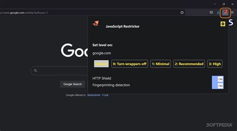 JavaScript Restrictor JShelter Download Free Windows 0 21 Softpedia