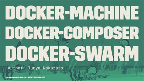 Docker Machine Docker Compose Docker Swarm 覚書 Pdf