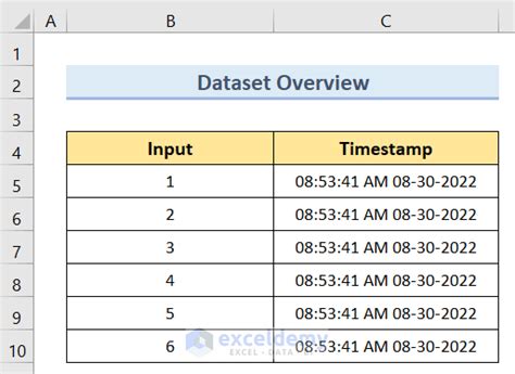 How To Insert Last Modified Date And Time In Excel Cell