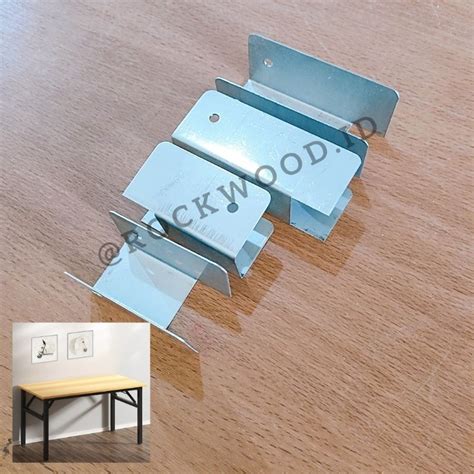 Jual Konektor Holo Kaki Meja Lipat Siku Engsel Furniture Shopee Indonesia