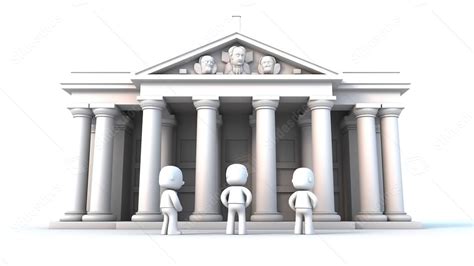 Best Bank Employee Powerpoint Background For Presentation