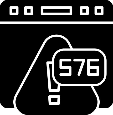 Error 578 Orm Model Mapping Error Glyph 67207467 Vector Art At Vecteezy