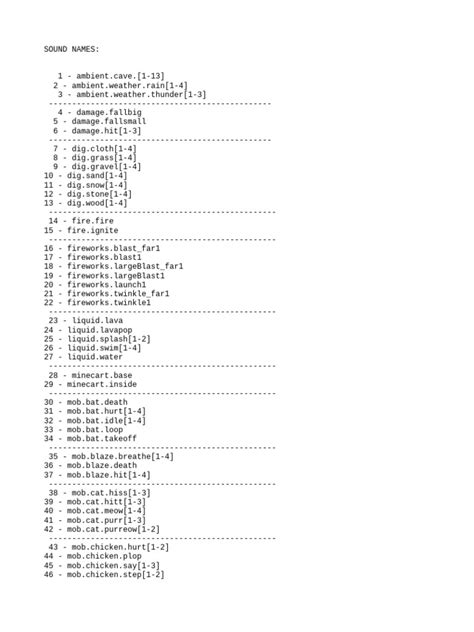 Minecraft Playsound Command 2 Pdf