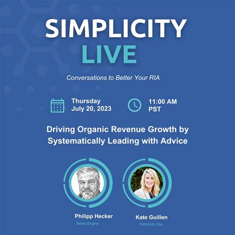 Philipp Hecker On Linkedin Welcome You Are Invited To Join A Webinar Driving Organic Revenue