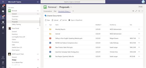 Integrate Teams With Sharepoint