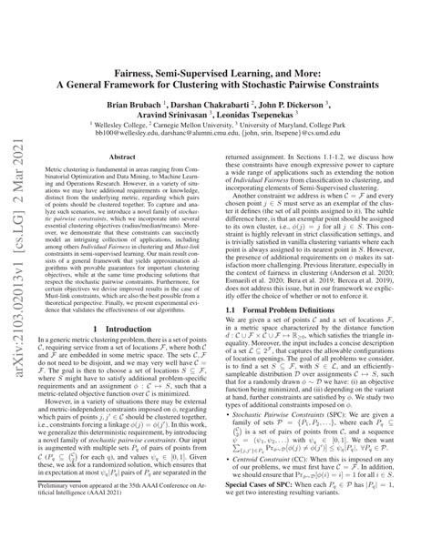 Pdf Fairness Semi Supervised Learning And More A General Framework