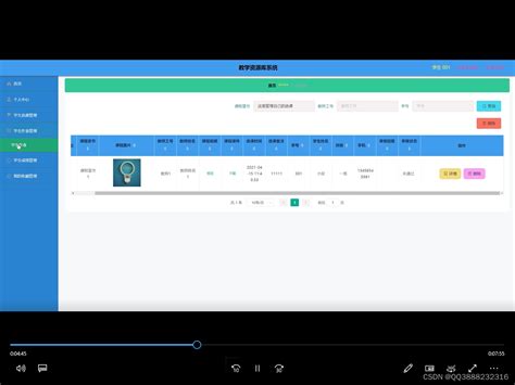 基于springbootvue教学资源库管理系统含文档附万字文档源码lw部署文档讲解等 Csdn博客