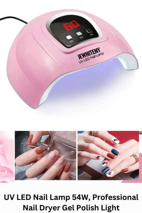 Uv Led Nail Lamp 54w Professional Nail Dryer Gel Polish Light Uv