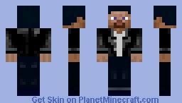 Gangster Steve Minecraft Skin