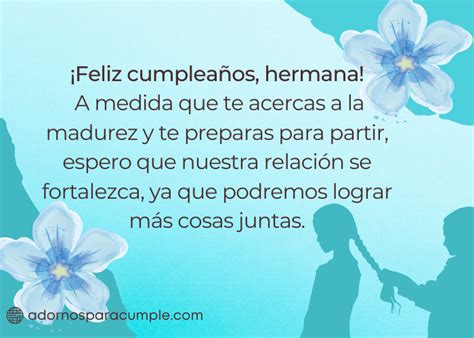 Frases De Feliz Cumplea Os Para Una Hermana
