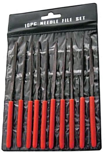 Proficon Micro File Set 1 Οικονομικό Set με 10 λεπτές λίμες μηχανικού για μοντελισμού σπίτι