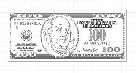 100 Dollar Bill Coloring Pages 2025
