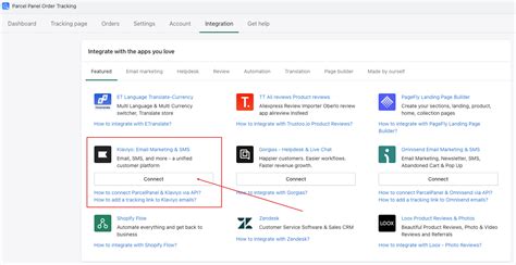 How To Connect Parcelpanel And Klaviyo Via Api
