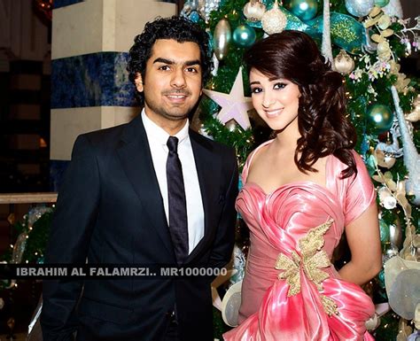 المذيع خالد الشاعر وزوجته الفنانة اسيل عمران Ibrahim Al Falamrzi Flickr