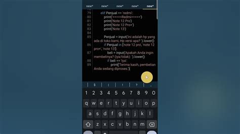 Learn Python With Pydroid 3 Pythonprogramming Python Youtube