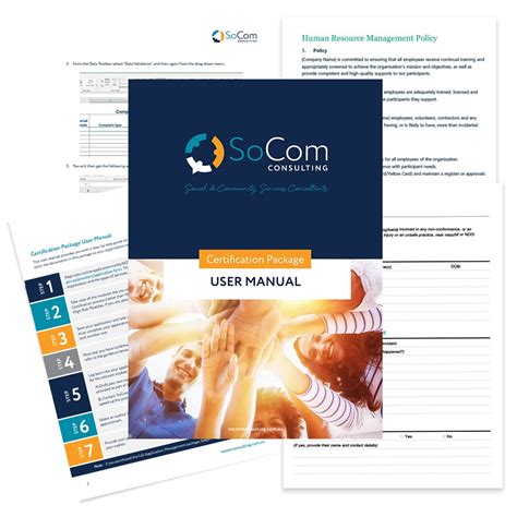 NDIS Certification Documentation And Application Management SoCom