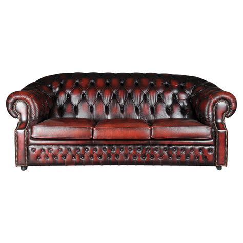 1960s Black Leather Chesterfield Sofa Couch At 1stdibs Black