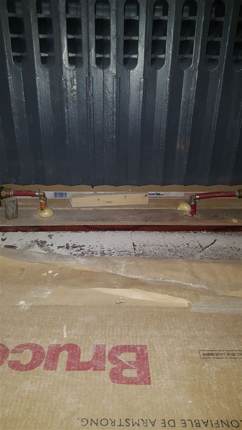 Radiator Series Loop System Heating Help The Wall