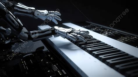 3d 렌더링에서 키보드를 사용하는 로봇 손 3d 로봇 로봇 로봇 손 배경 일러스트 및 사진 무료 다운로드 Pngtree