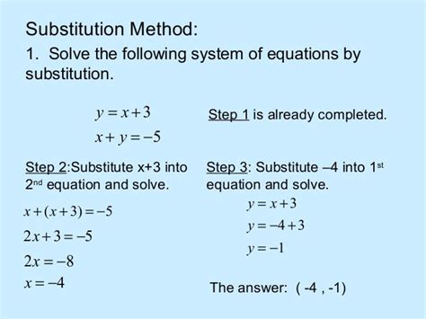 Solving Systems Of Linear Equations