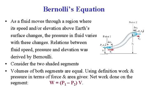 Sect Bernoullis Equation Bernoullis Principle Qualitative