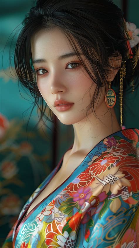 亚洲日本和服美女性感图片摄影 站长素材