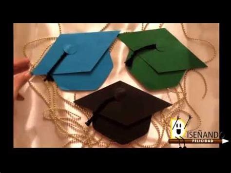 Gorro De Egresados En Origami Imagui